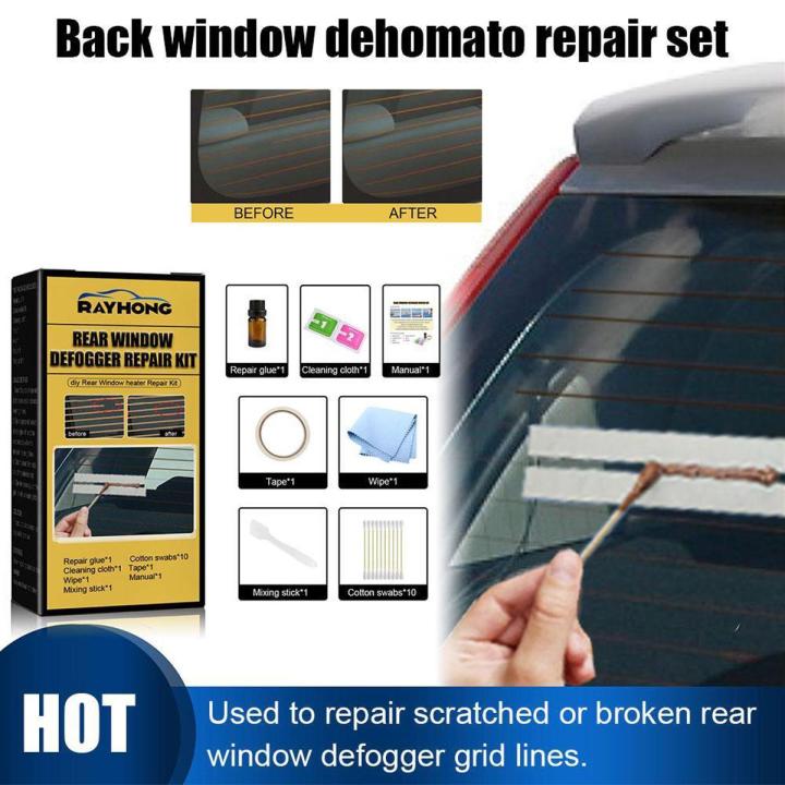 Car Rear Window Defogger Repair Kit DIY Quick Repair Scratched Broken ...
