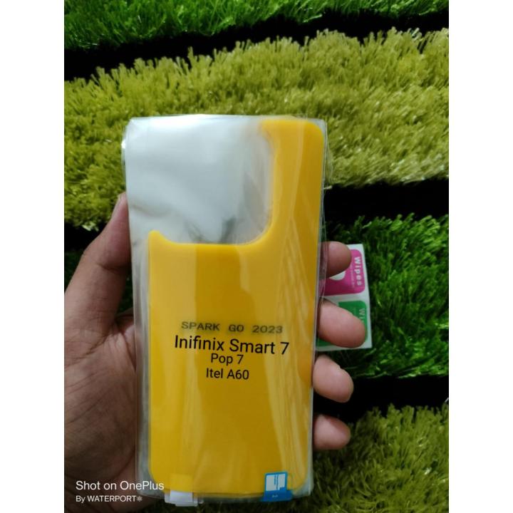 Tecno Spark Go 2023 Back Poly Sticker Transparent Back Poly Tecno Spark Go 2023 BF7 Crystal ...