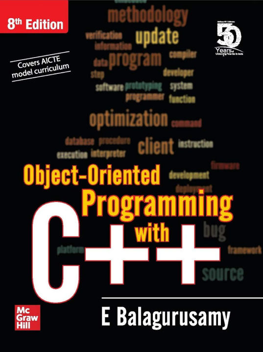 Object Oriented Programming with C++ by E Balagurusamy (8th Edition) | Daraz.com.bd