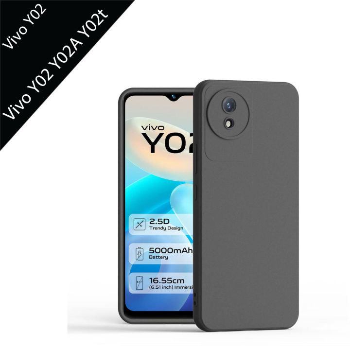 For Vivo Y02 / vivo Y02A / vivo Y02T / soft silicone back cover | Daraz ...