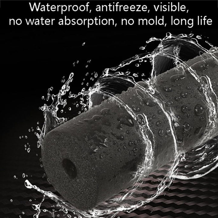 1PC 6mm~60mm 1.8M Air Conditioning Outer Tubes Waterproof Flame Retarding PPR Thermal Insulation ...