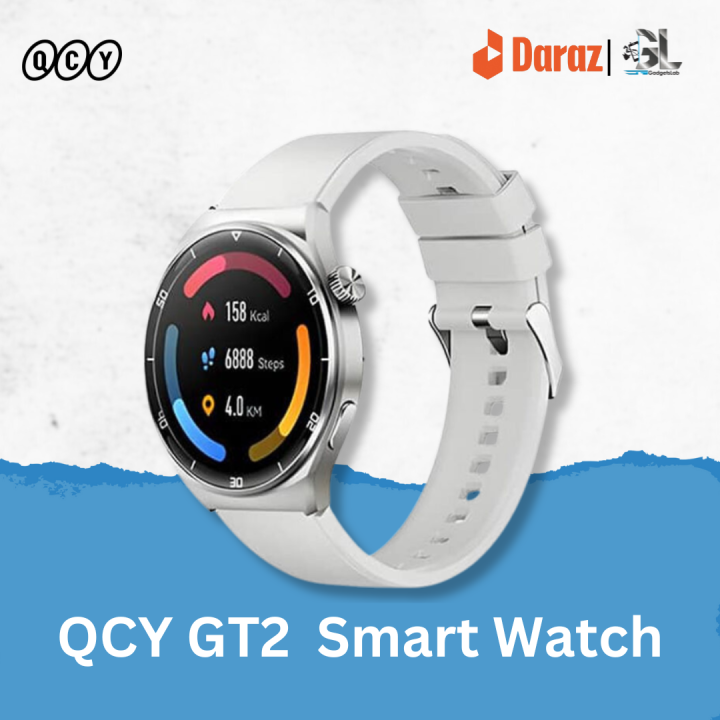 QCY GT2 Smart Watch Retina Amoled Display | Daraz.com.bd