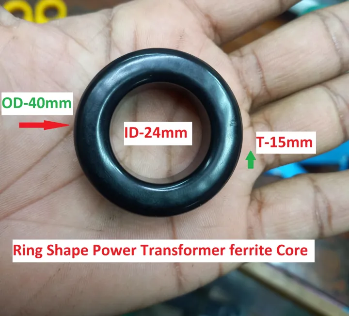 1Pcs 40x24x15mm Power Transformer ferrite Core and Cables core Isolator ...