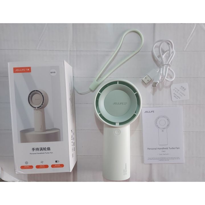 JISULIFE FA43 Personal Handheld Turbo Charging Fan 4000mAh | Daraz.com.bd