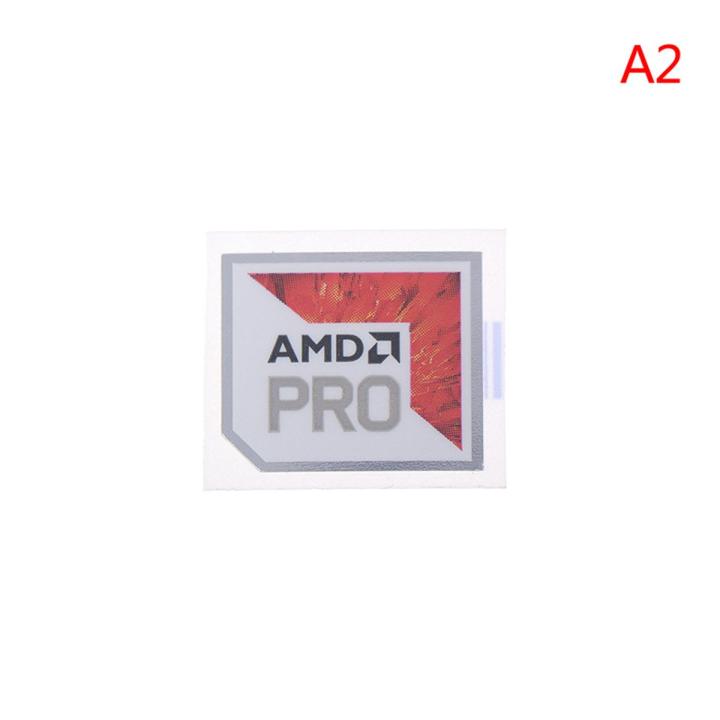 5PCS AMD Processor Series Label Sticker A9 PRO E2 Ryzen 3 5 7 Logo DIY ...