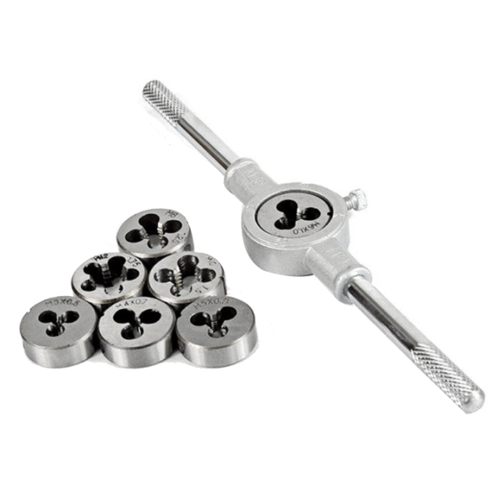 8Pcs Metric Die Set M3//M5/M6/M8/M10/M12 Tool Set | Daraz.com.bd