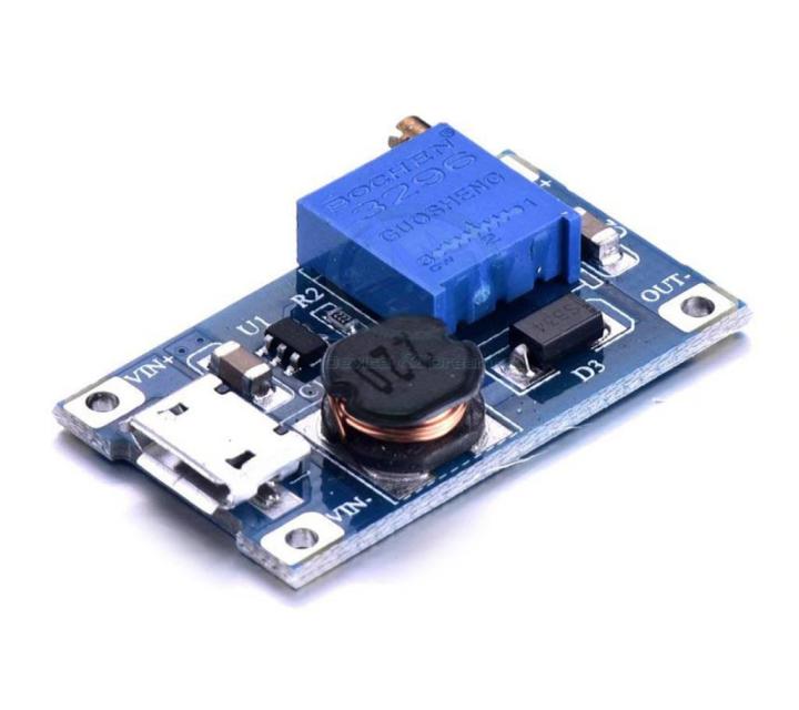 1.5V-24V to 3.7V-28V 2A Booster MT3608 DC-DC Adjustable Step Up Booster | Daraz.com.bd