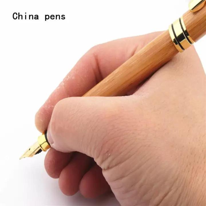 High quality Red Wooden Fountain Pen | Daraz.com.bd