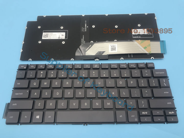 NEW For Dell Inspiron 14 7405 7400 2-in-1 Laptop English Keyboard ...