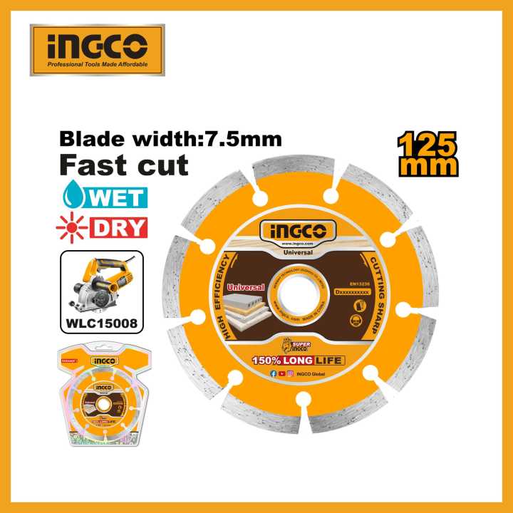 INGCO 125mm Dry diamond disc DMD011254 | Daraz.com.bd