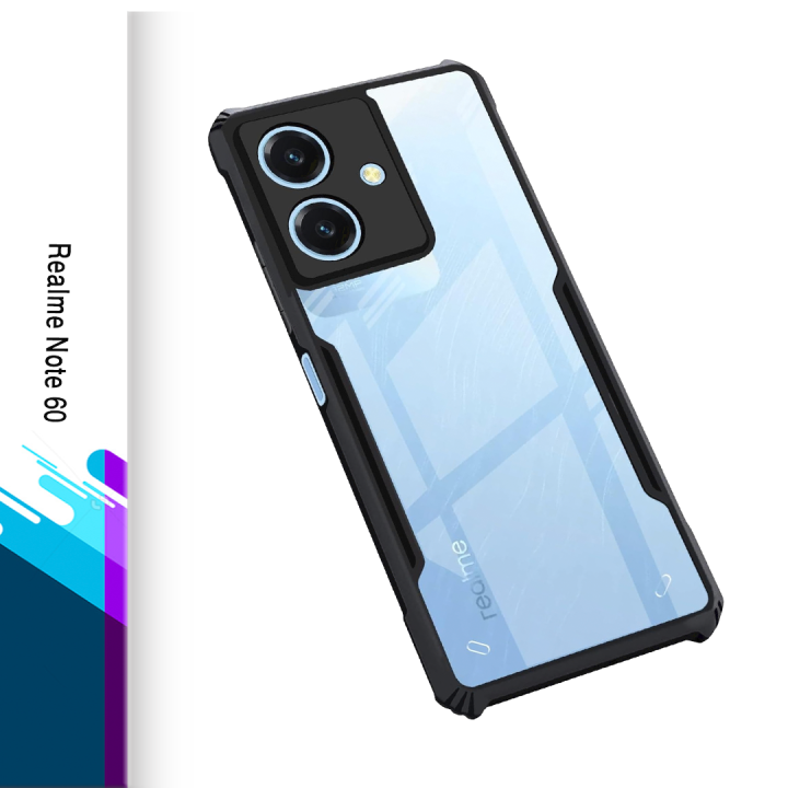 For Realme Note 60 - USG Transparent Silica Gel Matte ShockProof Slim ...
