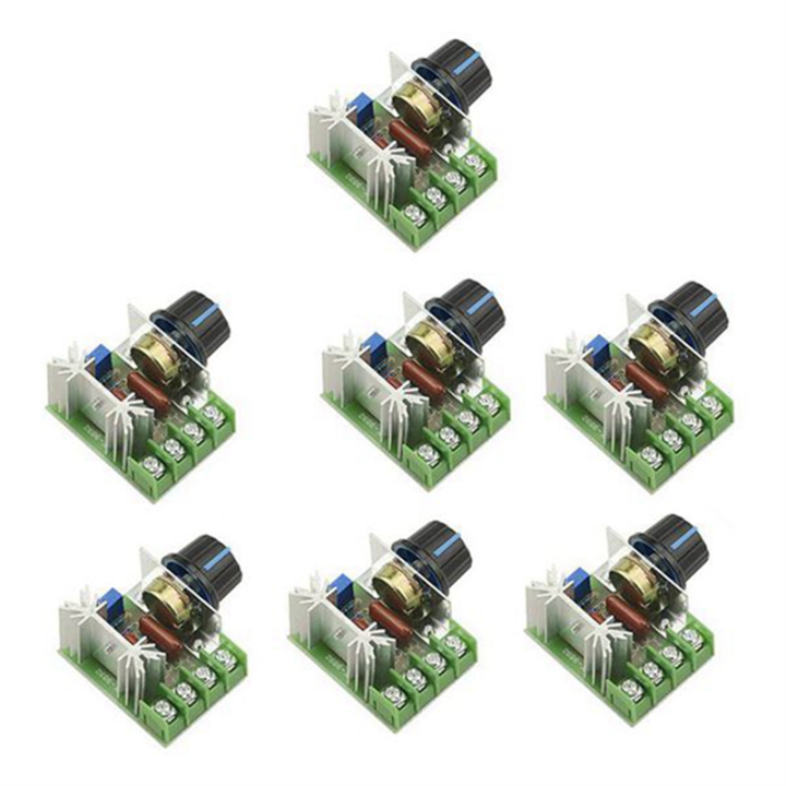 7 PCS 25A AC 220V 2000W SCR High Power Electronic Voltage Regulator ...