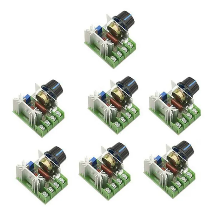 7 PCS 25A AC 220V 2000W SCR High Power Electronic Voltage Regulator ...