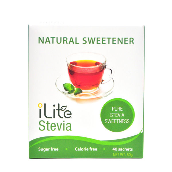 iLite Stevia Natural Sweetener - 80g(40 x 2g) | Daraz.com.bd