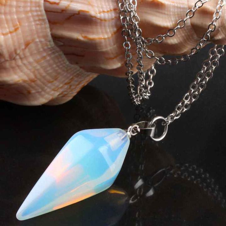 【VisioN Shop】SUNYIK Opalite Stone Pendulum Reiki Dowsing Divination(null) | Daraz.com.bd