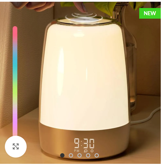 Multi-functional Sunrise Alarm Clock with RGB Night Light | Daraz.com.bd
