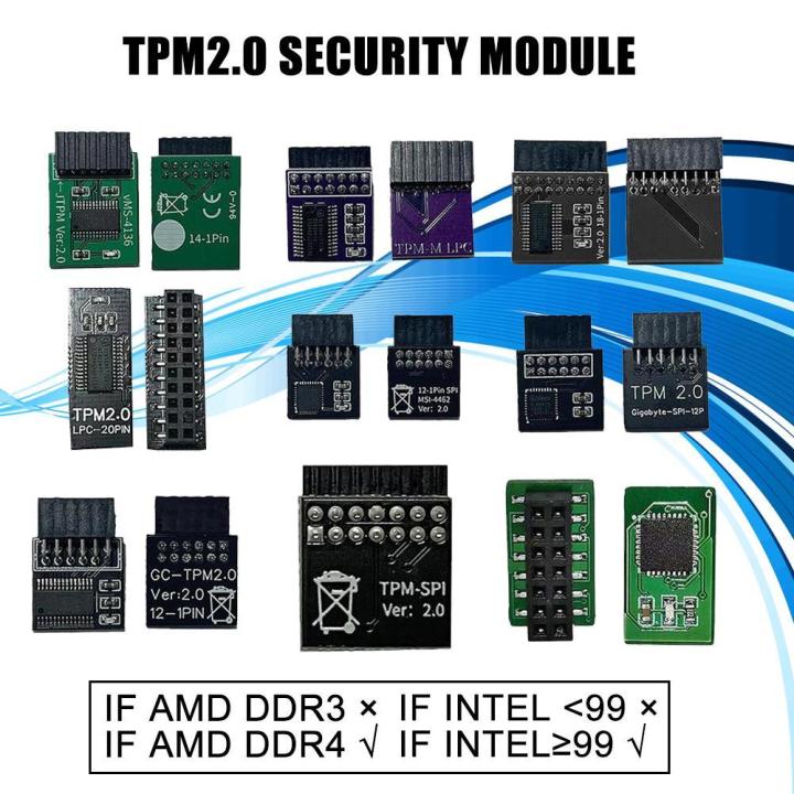 Newest TPM 2.0 Encryption Security Module Remote Card Supports Version ...