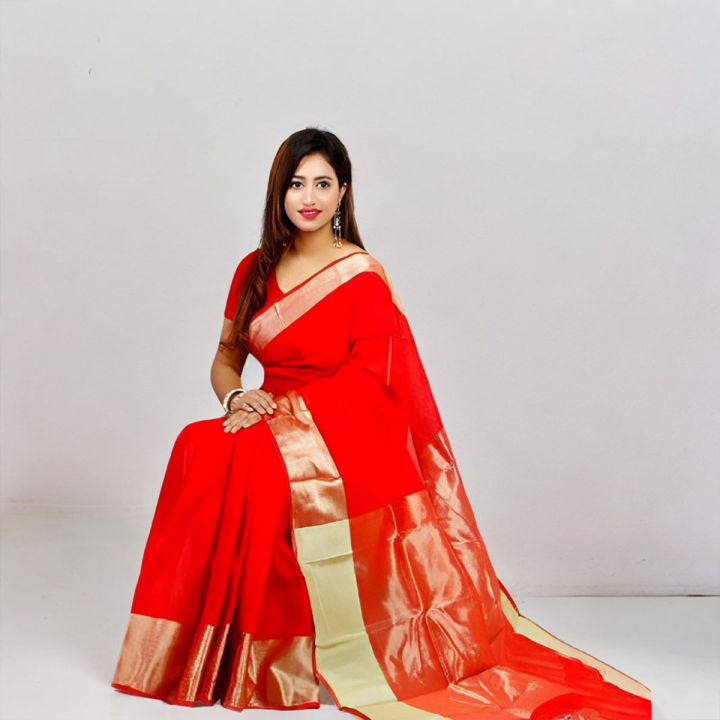 Sirajganj halfsilk alltime saree for women | Daraz.com.bd