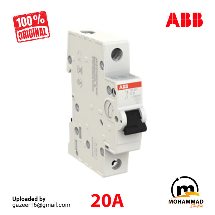 ABB Heavy Duty - MCB Circuit Breaker 20A | Daraz.com.bd