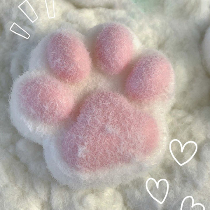 Handmade Flocking Cat's Paw Stress Relief Squishy Toy Mochi Slow ...