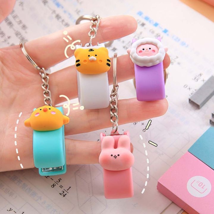 【Must-Have Style】 Macaron Cute Student Supplies Mini Size 10 Staples ...