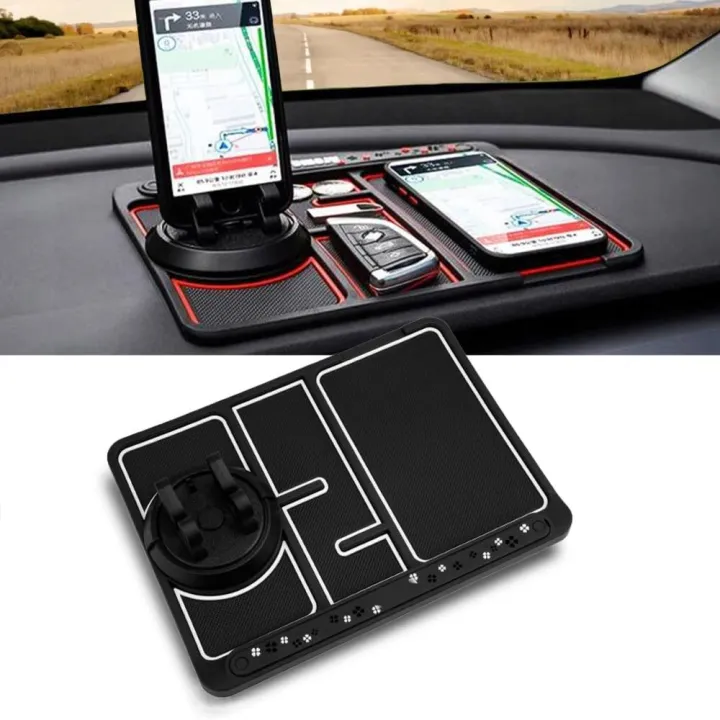 Non-Slip Pad For 4-In-1 Car, Universal 360 Degrees Rotating Car Holder ...
