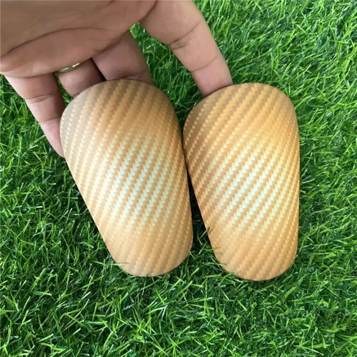 【NEW】 1 Pair Mini Football Shin Pad Wear-resistant Shock Absorbing Leg ...
