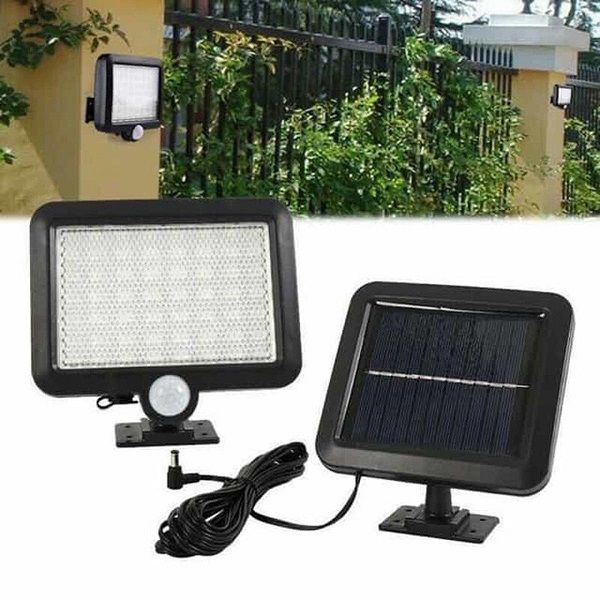 56LED Solar Light COB Wall Lamp Motion Sensor Solar Lamp Waterproof ...