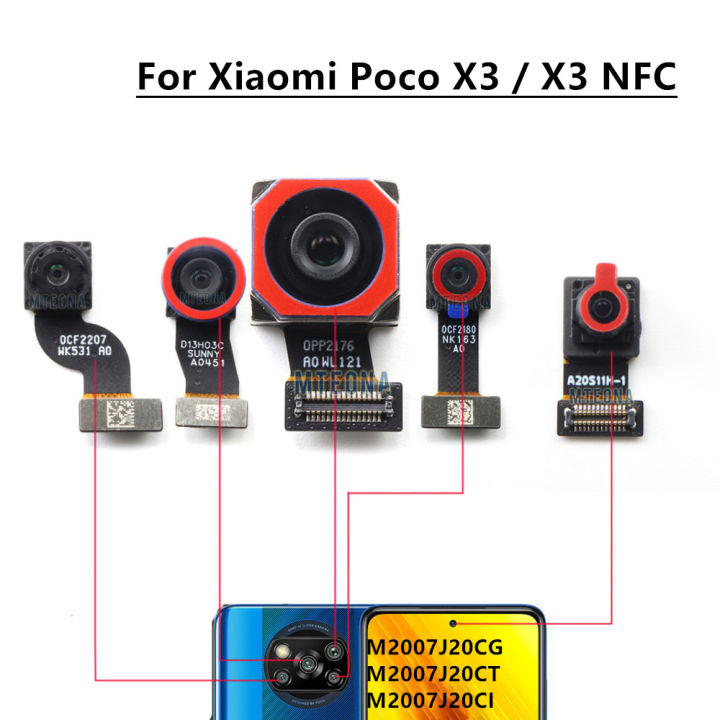 Front Back Rear Ultrawide Small Camera for Xiaomi Poco X3 Replacement ...