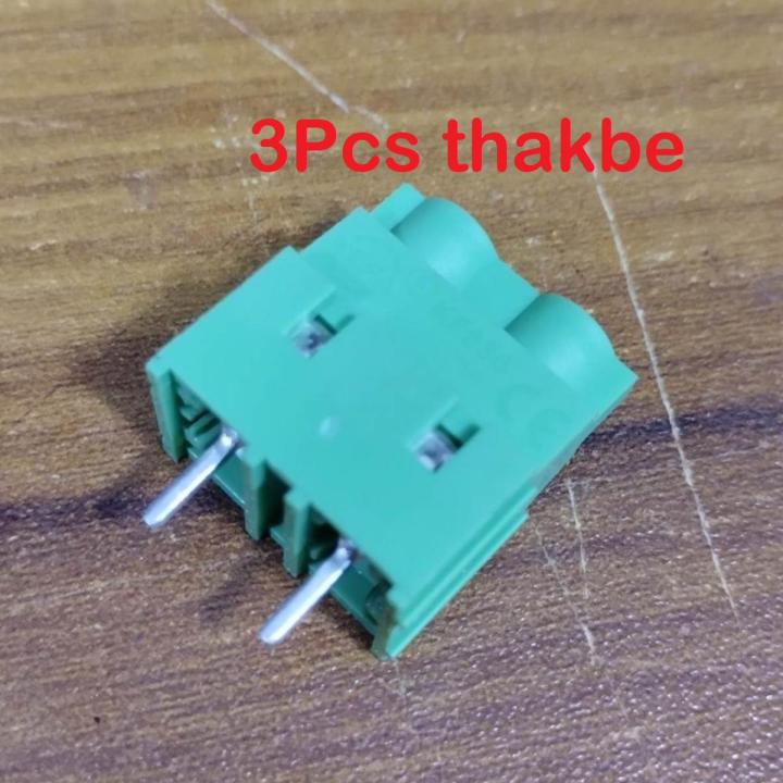 3Pcs- KF950-2P 2Pin GREEN Color 2 Pin Plug-In PCB Mount Straight Screws ...