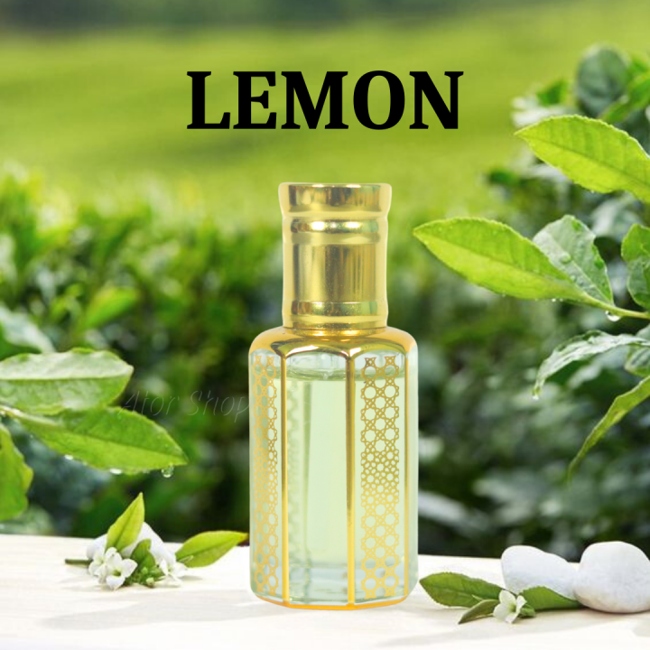 Lemon 6ml Attar | Soft Refreshing Concentrated Fragrance for Man ...