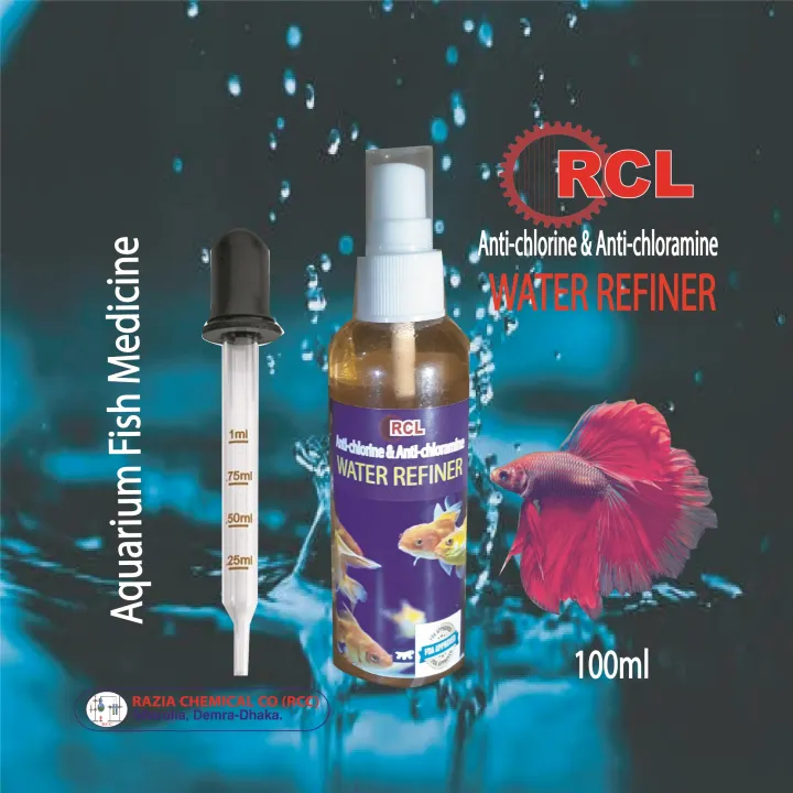 RCL Water Refiner/ RCL Fish Medicine/Aquarium Fish Medicine/ Water ...