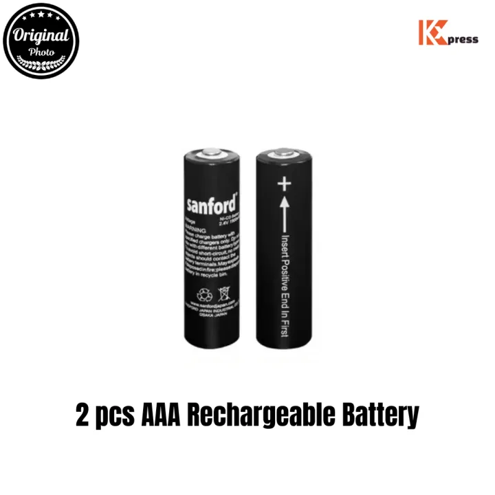 2 Pcs AAA Rechargeable Pencil Battery – Long-Lasting, Eco-Friendly High ...
