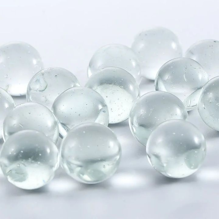 20Pcs/Pack Transparent Solid Marble Glass Balls 10mm 14mm 16mm for ...