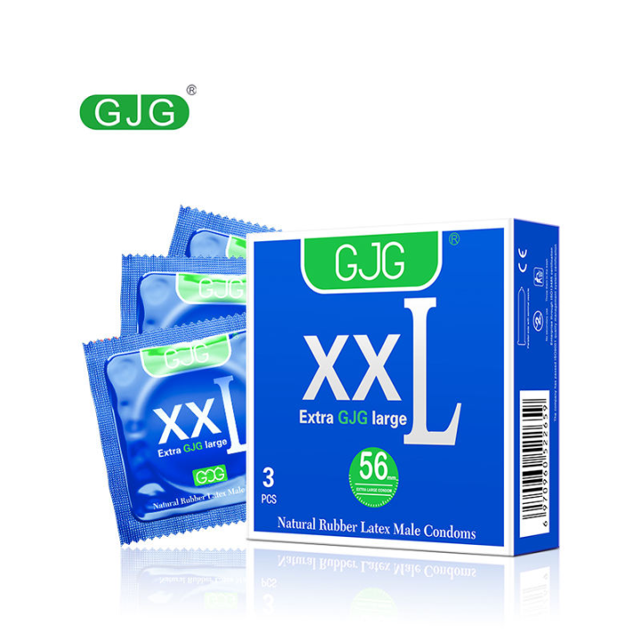 GJG XXL 56mm Size Ultra-Sensitive Ultimate Passionate Contraception ...