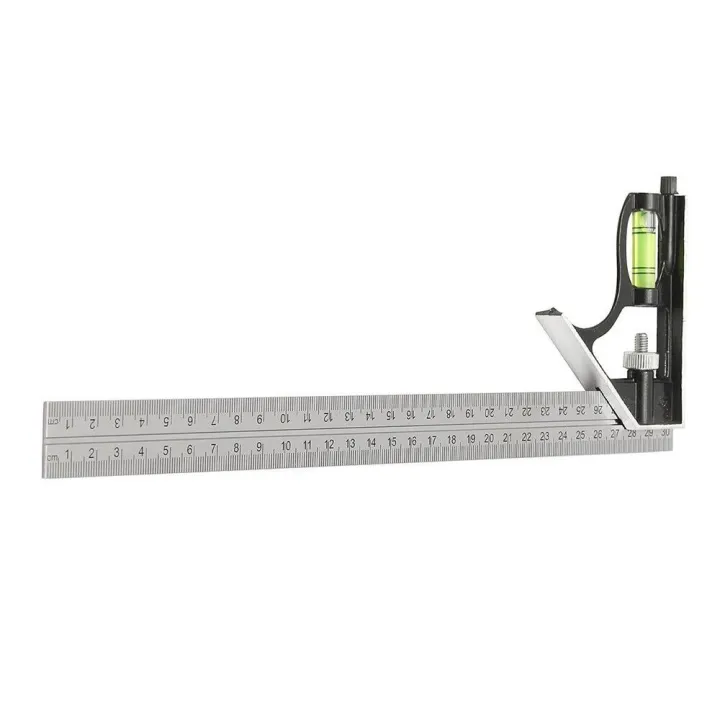 300mm Adjustable Engineers Try Square Angle Ruler Angle Square ...