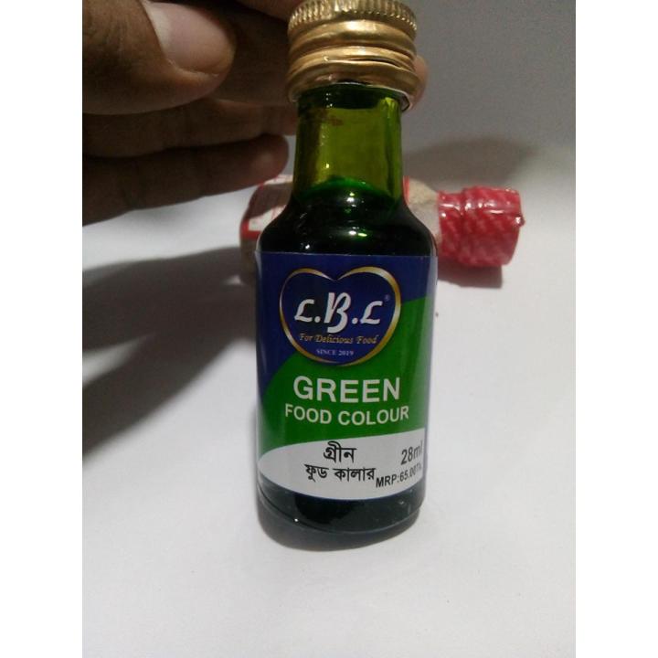 The Color-Food Color Of Liquid Food- (Green) -28ml | Daraz.com.bd