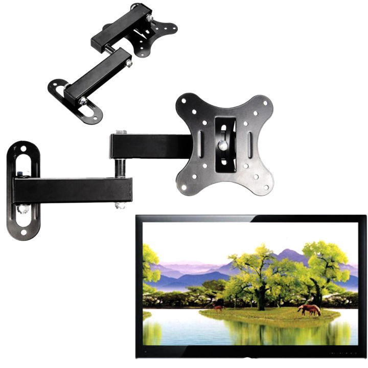 LED 14" To 27" Moving Wall Mount Suitable For Monitor/LED /LCD TV- wall ...