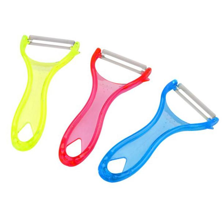 Kitchen Fruit Vegetable Fast Y Peeler Peeling Tool Tricolor ...