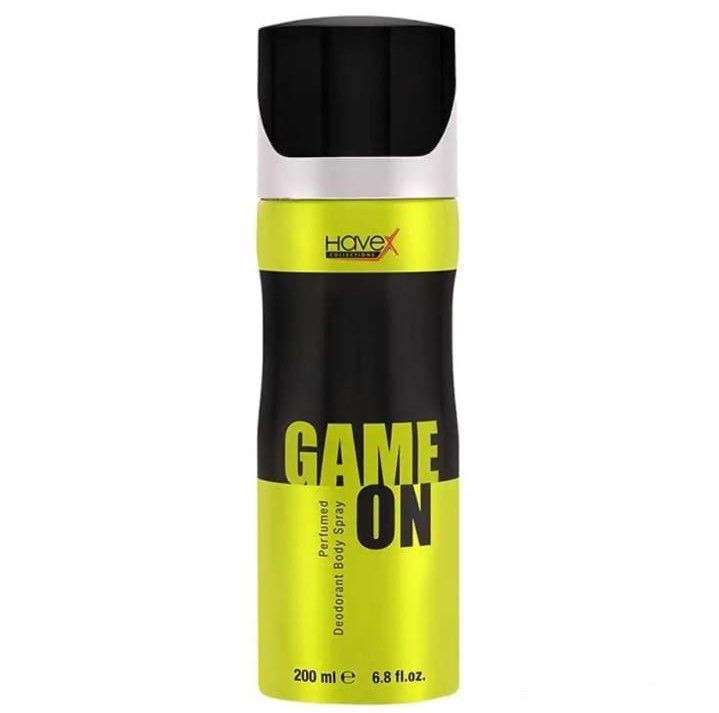 International UAE product Body spray party scent Havex GAME ON used for ...