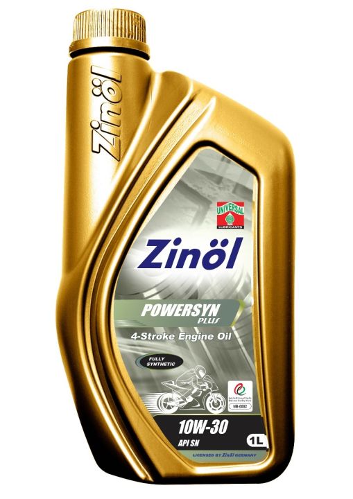 Zinol Power Plus 10W30 Fully Synthetic 1L for Motorbike Made in U.A.E ...
