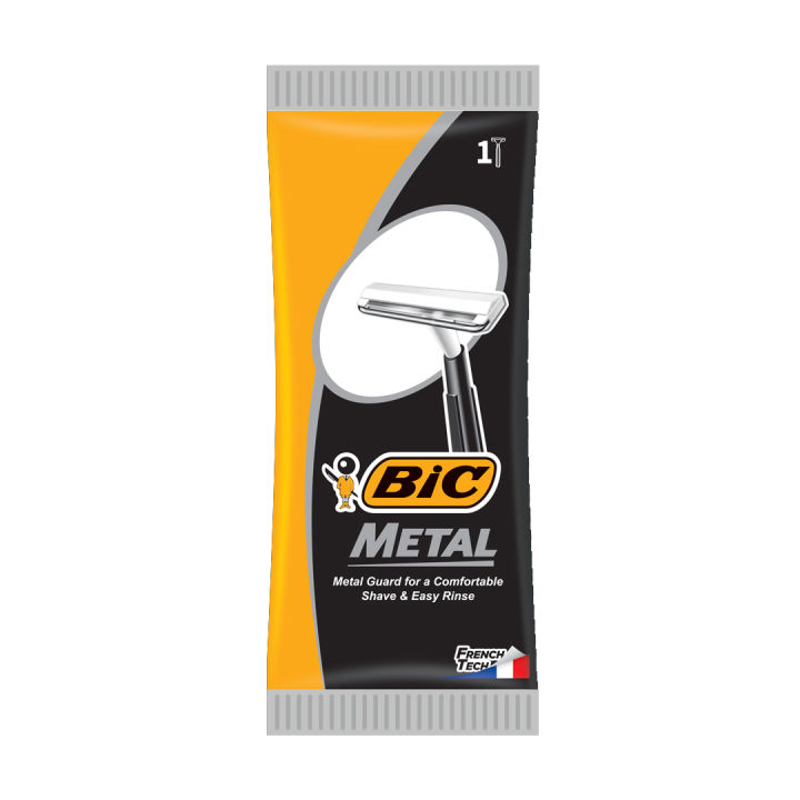 Bic Razor Metal Single Blade - 6 Pcs | Daraz.com.bd