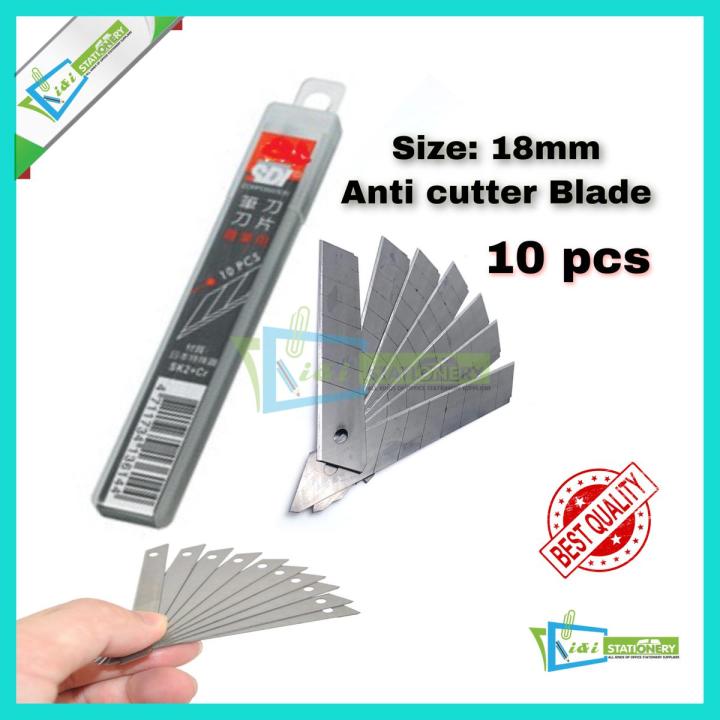Anti Cutter Blade Quality Snap off Blade 9 mm or 18 mm | Daraz.com.bd