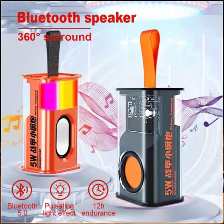 Mini Portable Transparent Bluetooth Speaker A36 Excellent Sound Quality ...