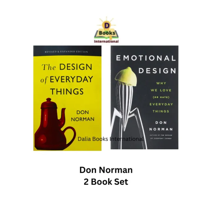 The Design of Everyday Things & Emotional Design ( 2 Book Set ) | Daraz ...