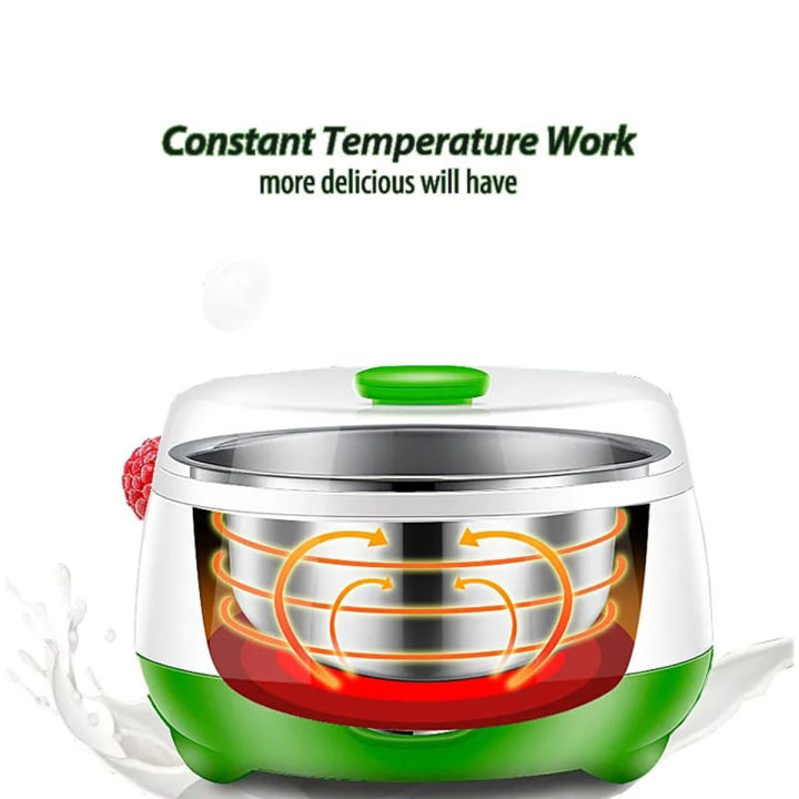 Electric White and green Yogurt (Doi) Maker | Daraz.com.bd