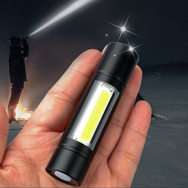 Geepas Gp-007 Rechargeable Led Flashlight Torch Lamp - Charger Light ...