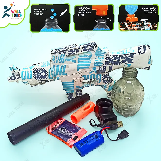 Electric Gel Ball Blaster AEG AKM-47 Splatter Ball Blaster for Splat ...