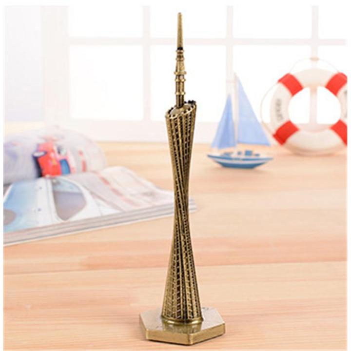 18cmTorre de Canton tower Metal Showpiece For Home Decor - Wall ...