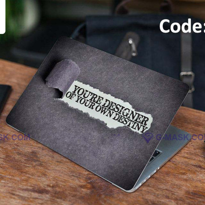 Quote Laptop Sticker for Laptop Backside | Daraz.com.bd